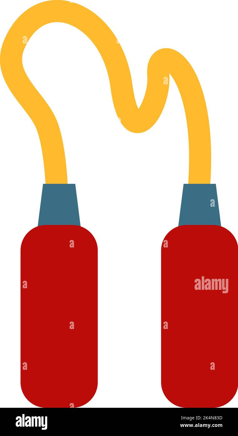 Red hair girl jumping the rope hi-res stock photography and images - Alamy