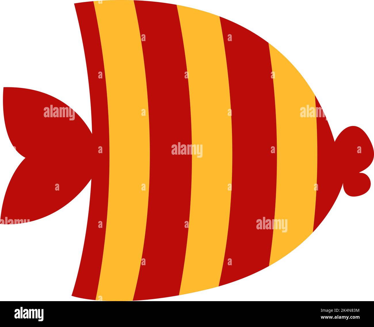 Red toy fish Stock Vector Images - Alamy