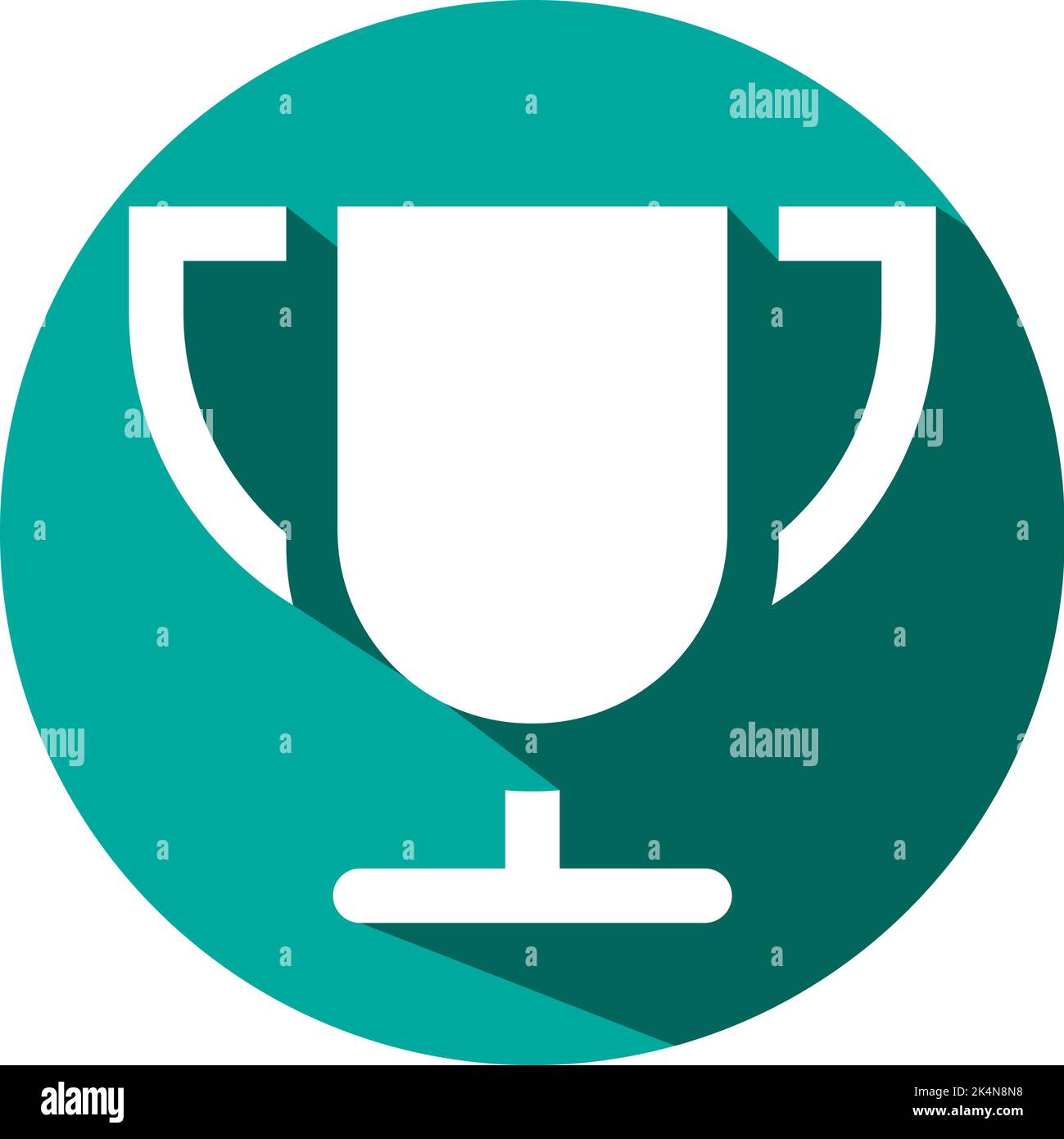 Champion cup, illustration, vector on a white background Stock Vector ...