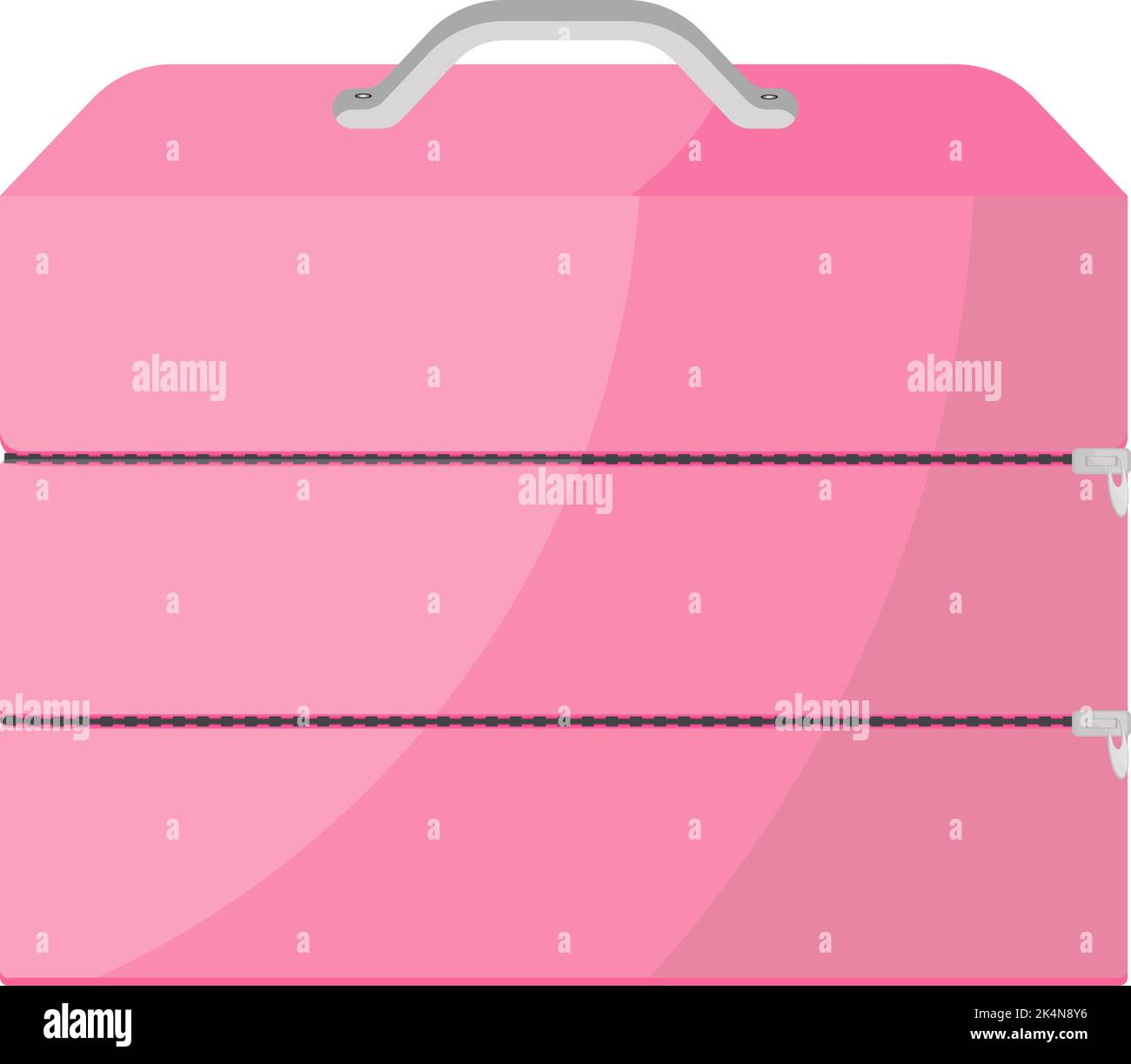 Makeup box, illustration, vector on a white background Stock Vector ...