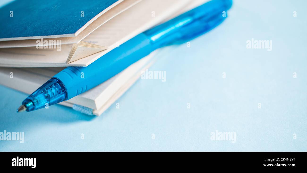 Blue pen work hi-res stock photography and images - Alamy