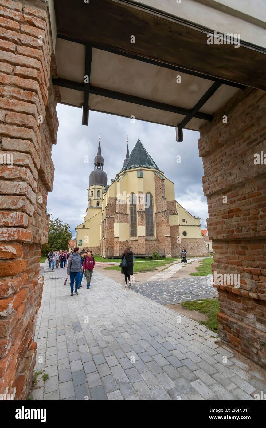 Basilica of St. Nicholas in Trnava city, Slovakia Stock Photo - Alamy