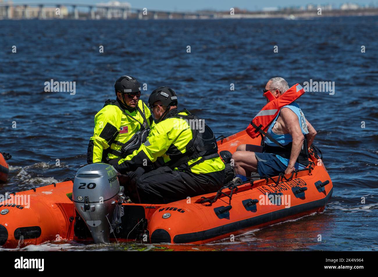 Coast Guard personnel from the Gulf, Atlantic, and Pacific Strike teams ...