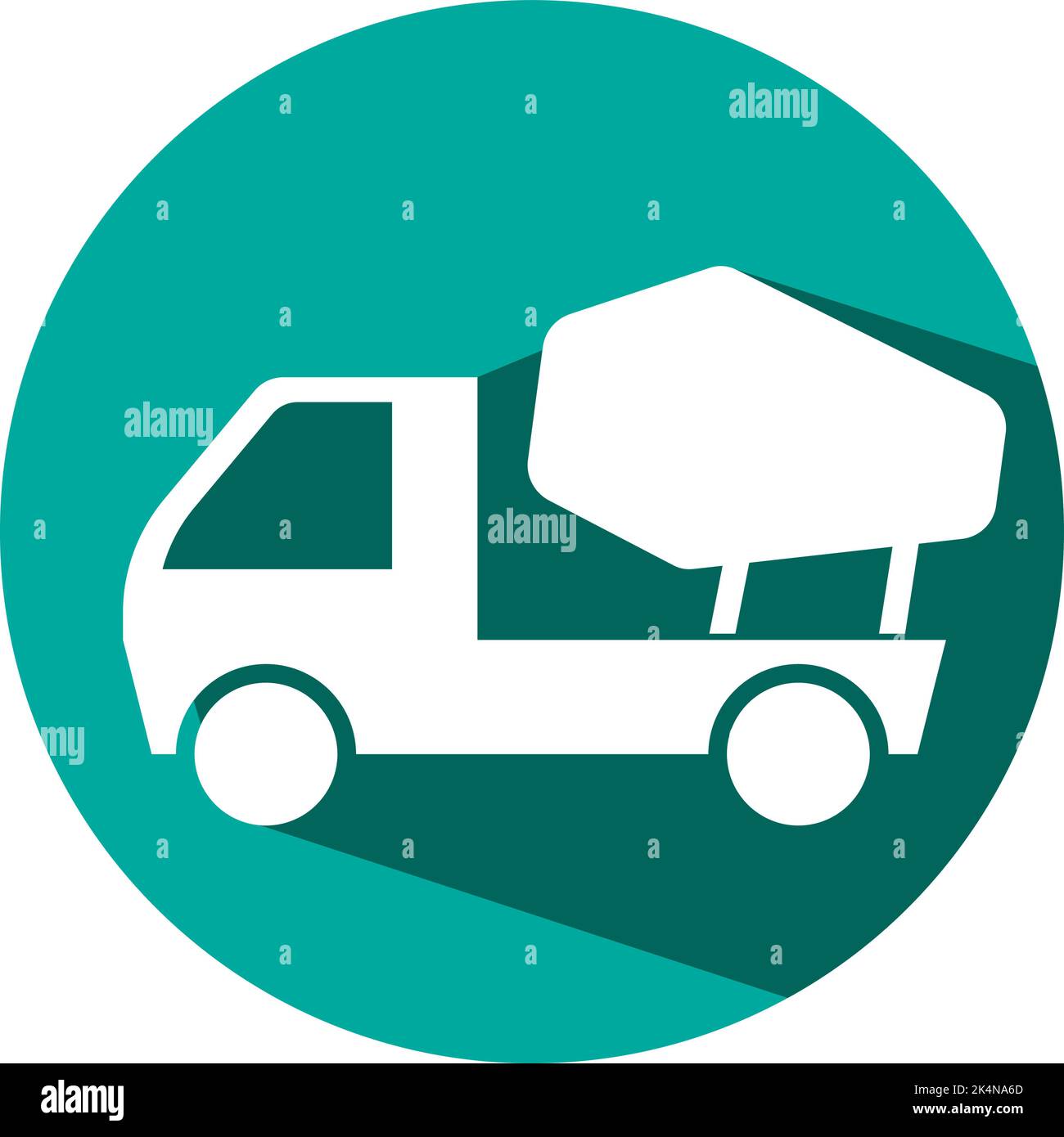 Concrete mixing truck vector vectors hi-res stock photography and ...