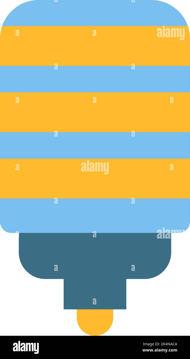 Yellow marker, illustration, vector on a white background Stock Vector ...