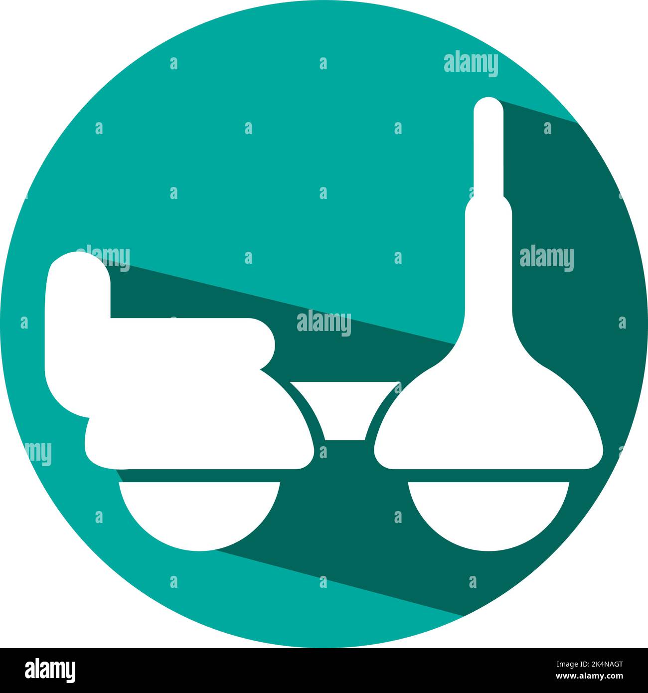 Small mopad, illustration, vector on a white background Stock Vector ...