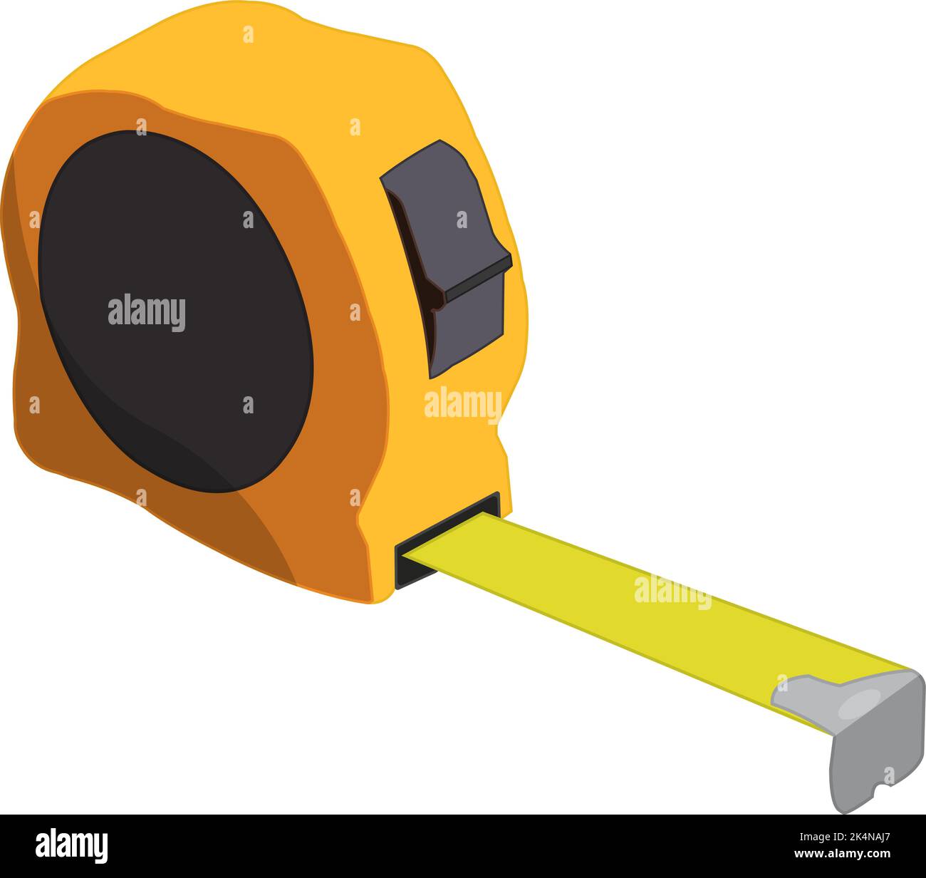 Measuring meter, illustration, vector on a white background Stock ...