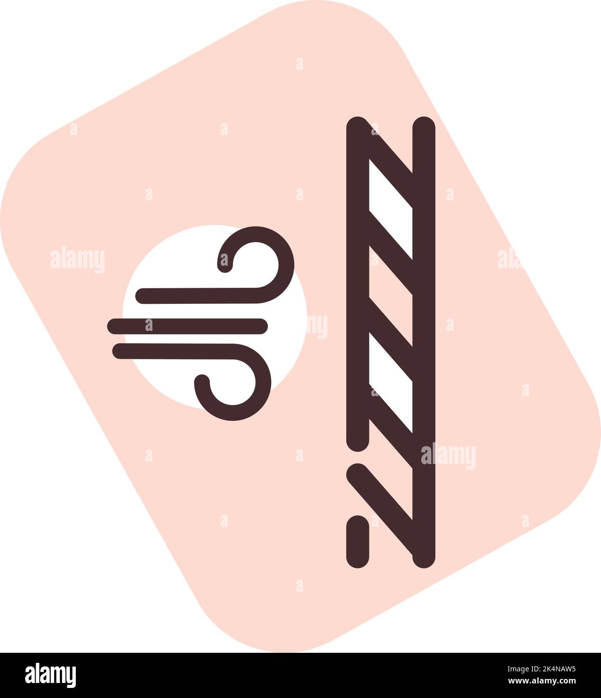 Windproof symbol Stock Vector Images - Alamy