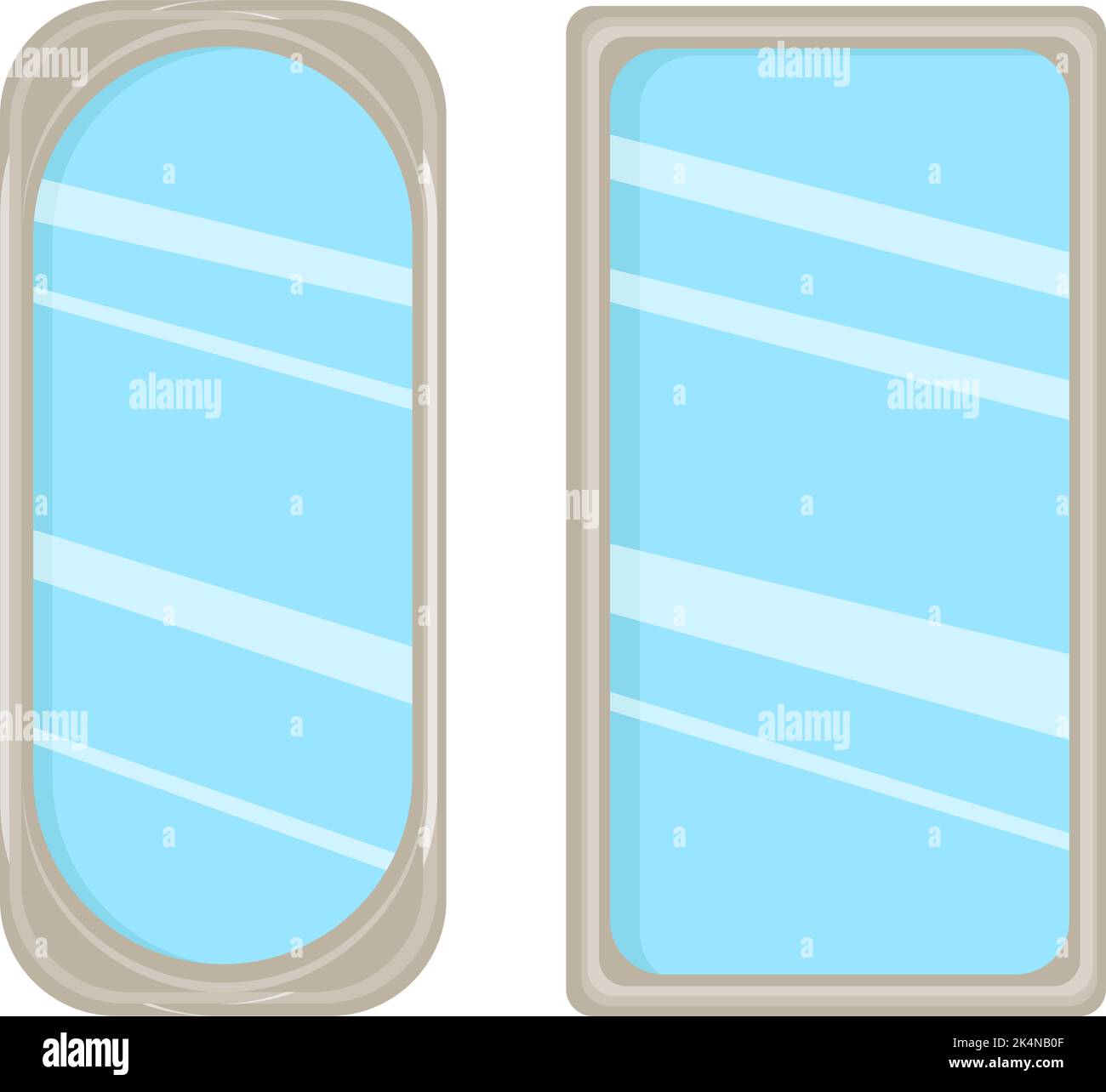 Mirrors vector vectors hi-res stock photography and images - Alamy