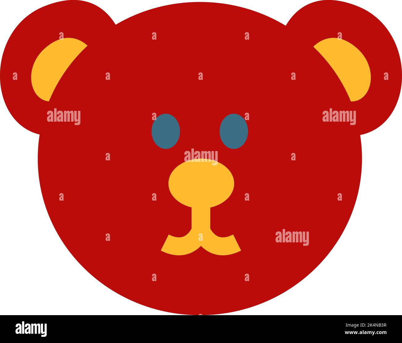 Red bear Stock Vector Images - Alamy