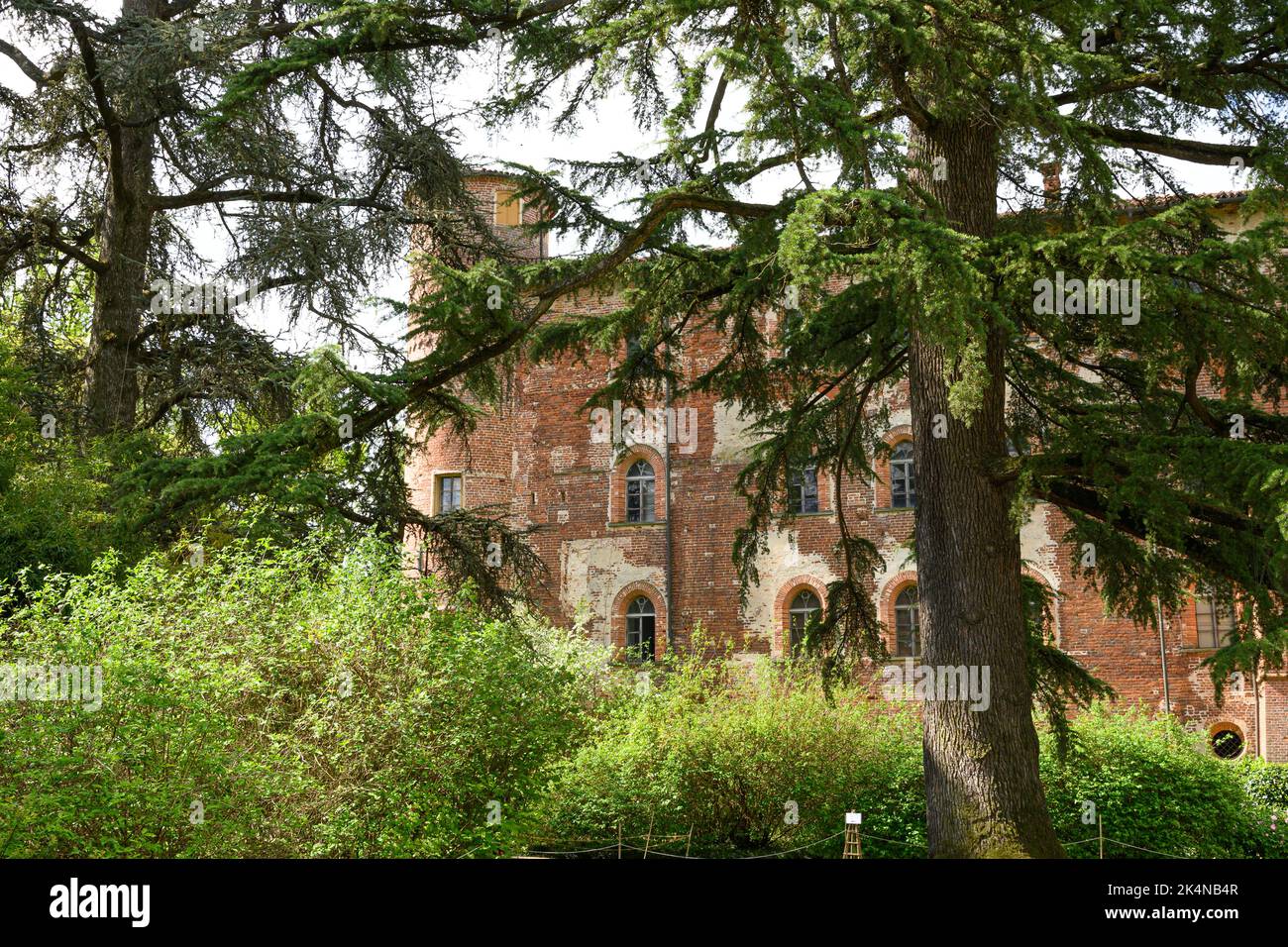 Pralormo, Italy, May 2022 The beautiful castle of Pralormo dating back ...