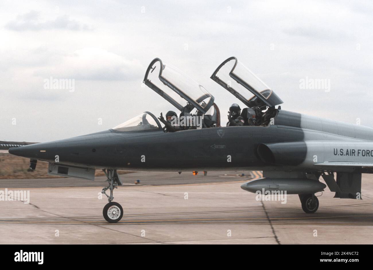 USAF T-38 Talon at MCAS Miramar in San Diego, California Stock Photo ...