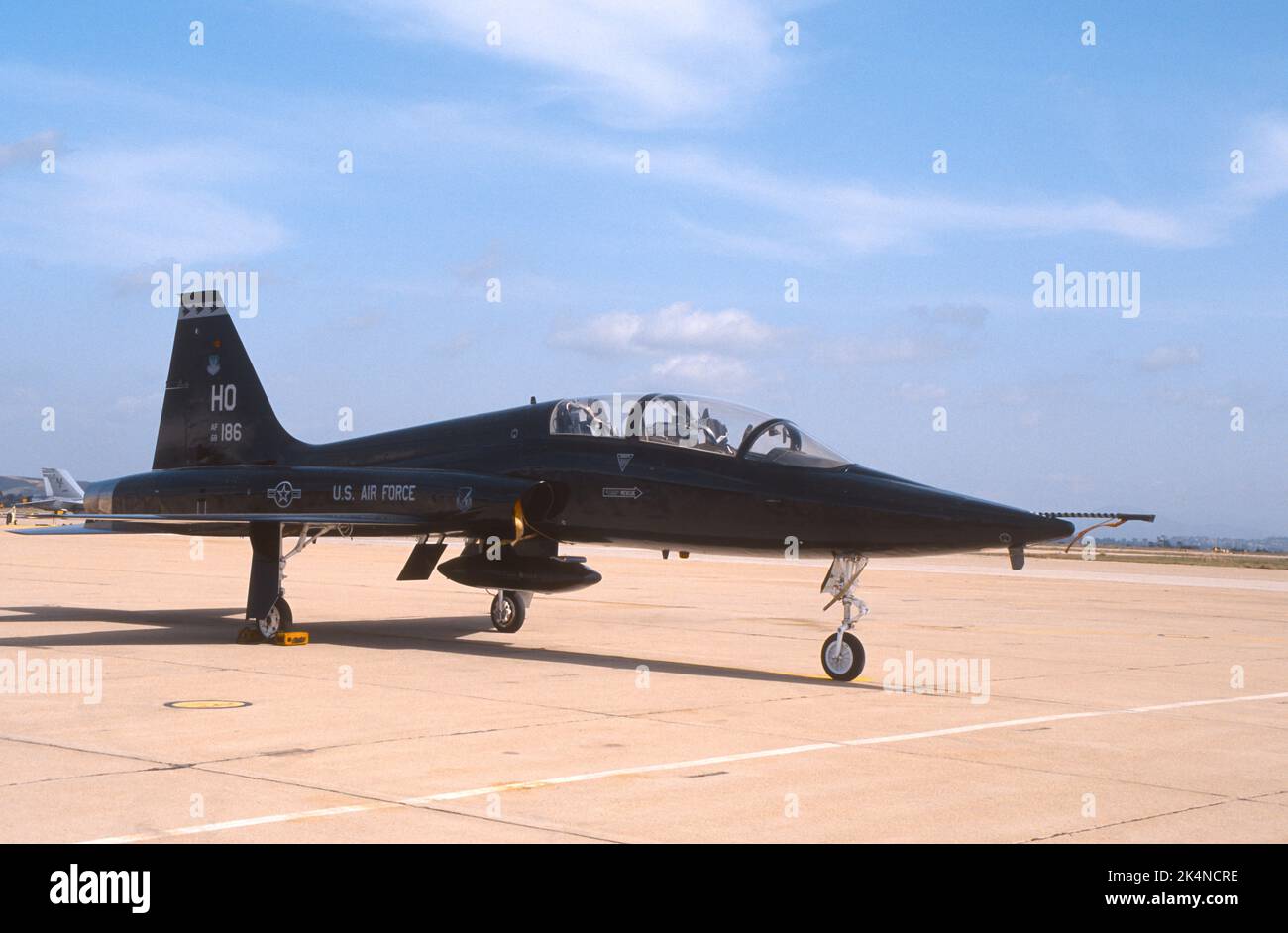 USAF T-38 Talon at MCAS Miramar in San Diego, California Stock Photo ...