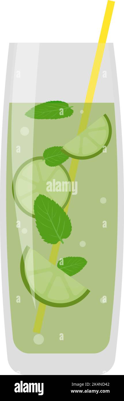 Background lemonade ice in Stock Vector Images - Alamy