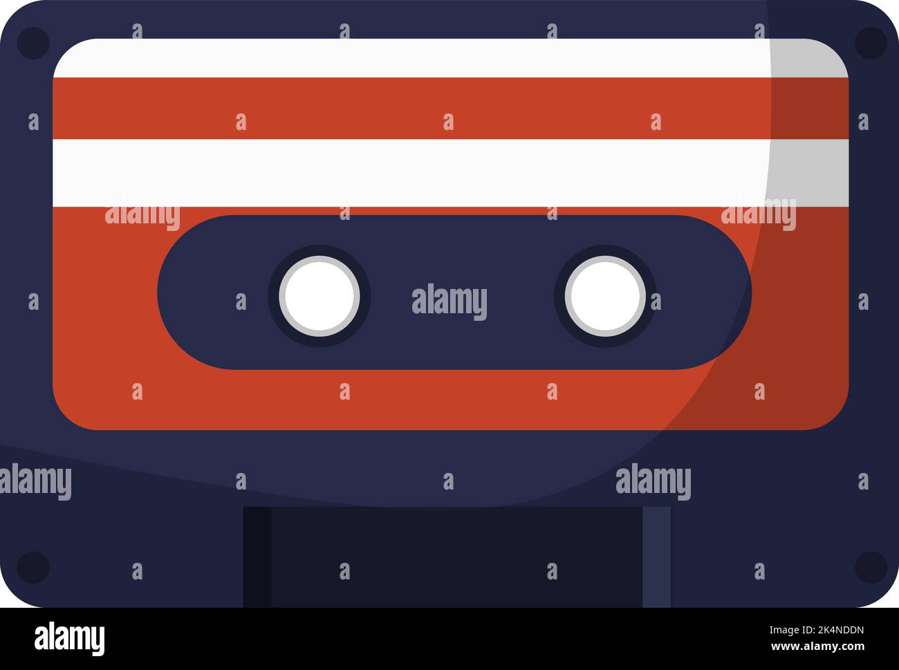 Audio tape vector hi-res stock photography and images - Alamy