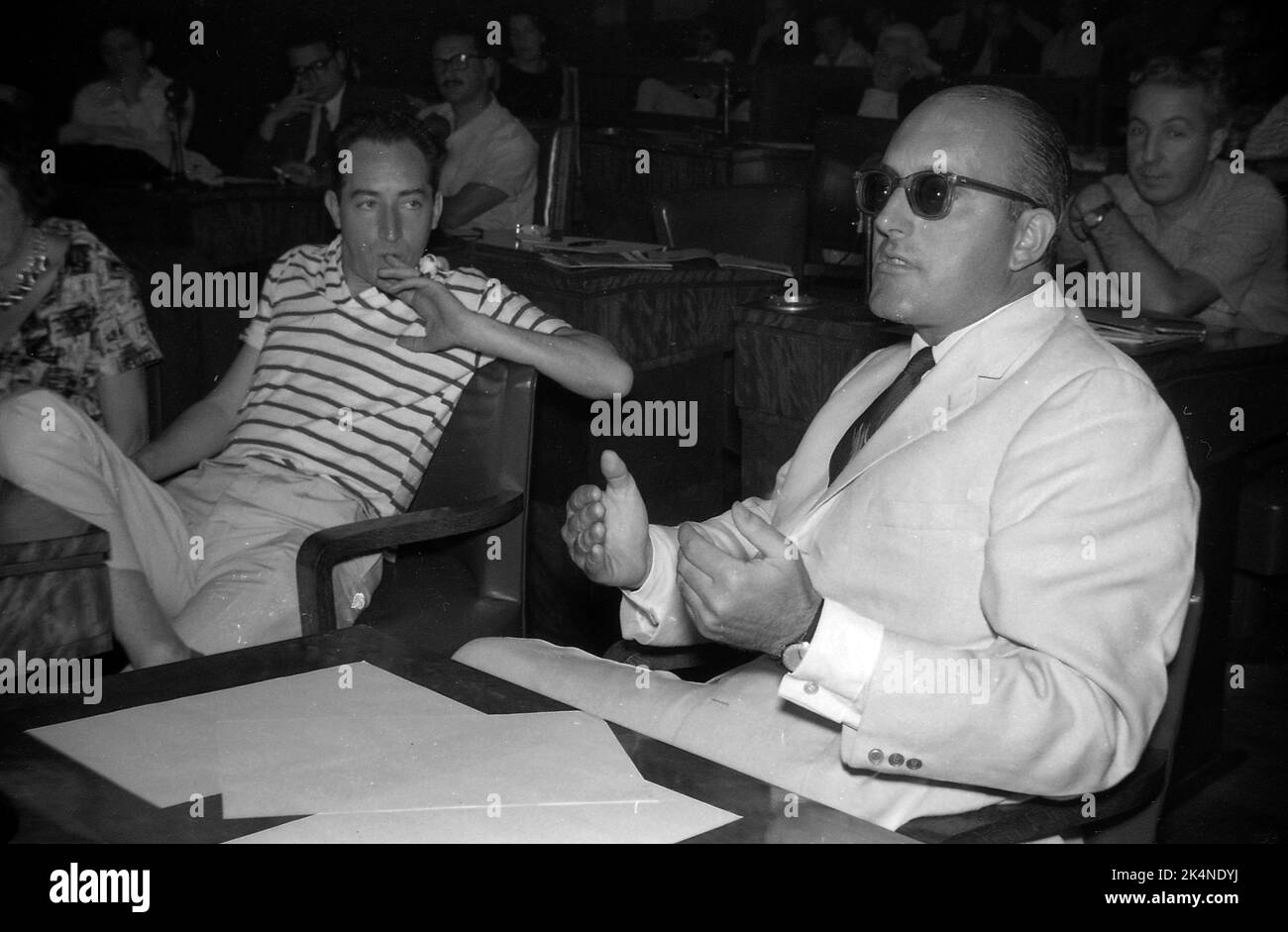 Leopoldo Torre Nilsson, Argentinian film director, at the Mar del Plata International Film ...