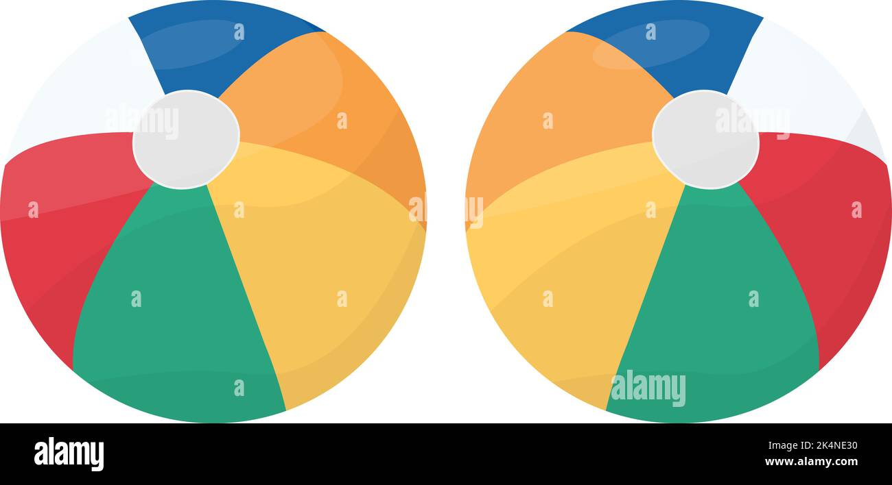 Inflatable play balls Stock Vector Images - Alamy