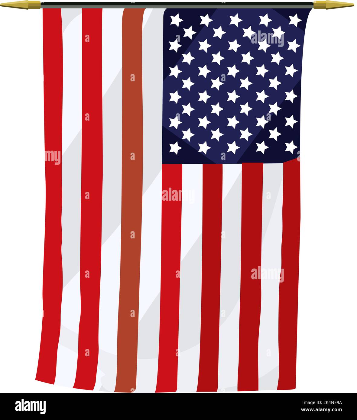 Us flag on background Stock Vector Images - Alamy