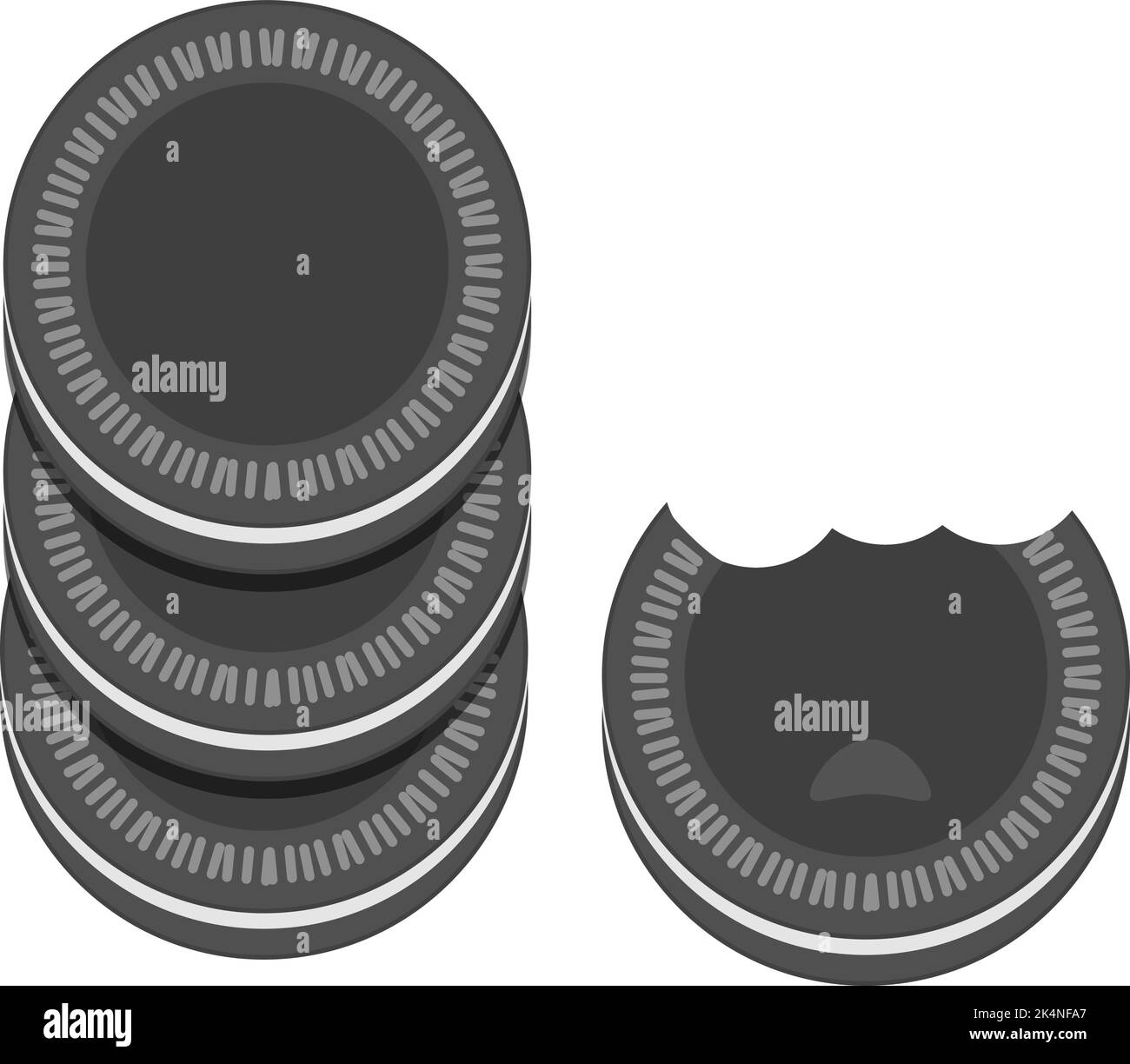 Oreo Cookies Stock Vector Images Alamy