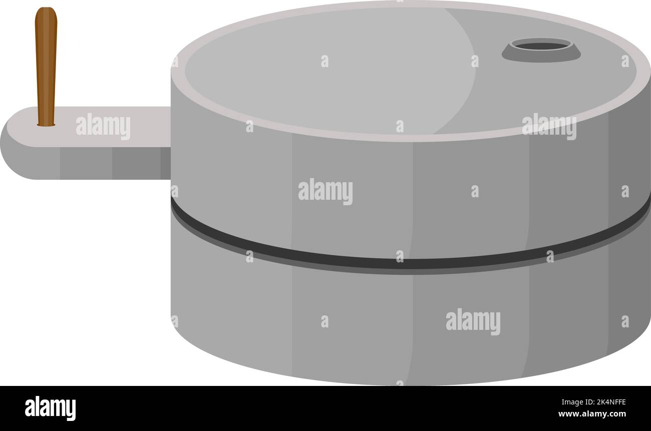 Old mill stone grinder Stock Vector Images - Alamy