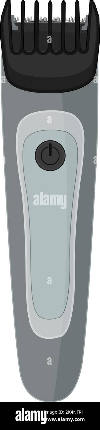 Hair trimmer, illustration, vector on a white background Stock Vector ...
