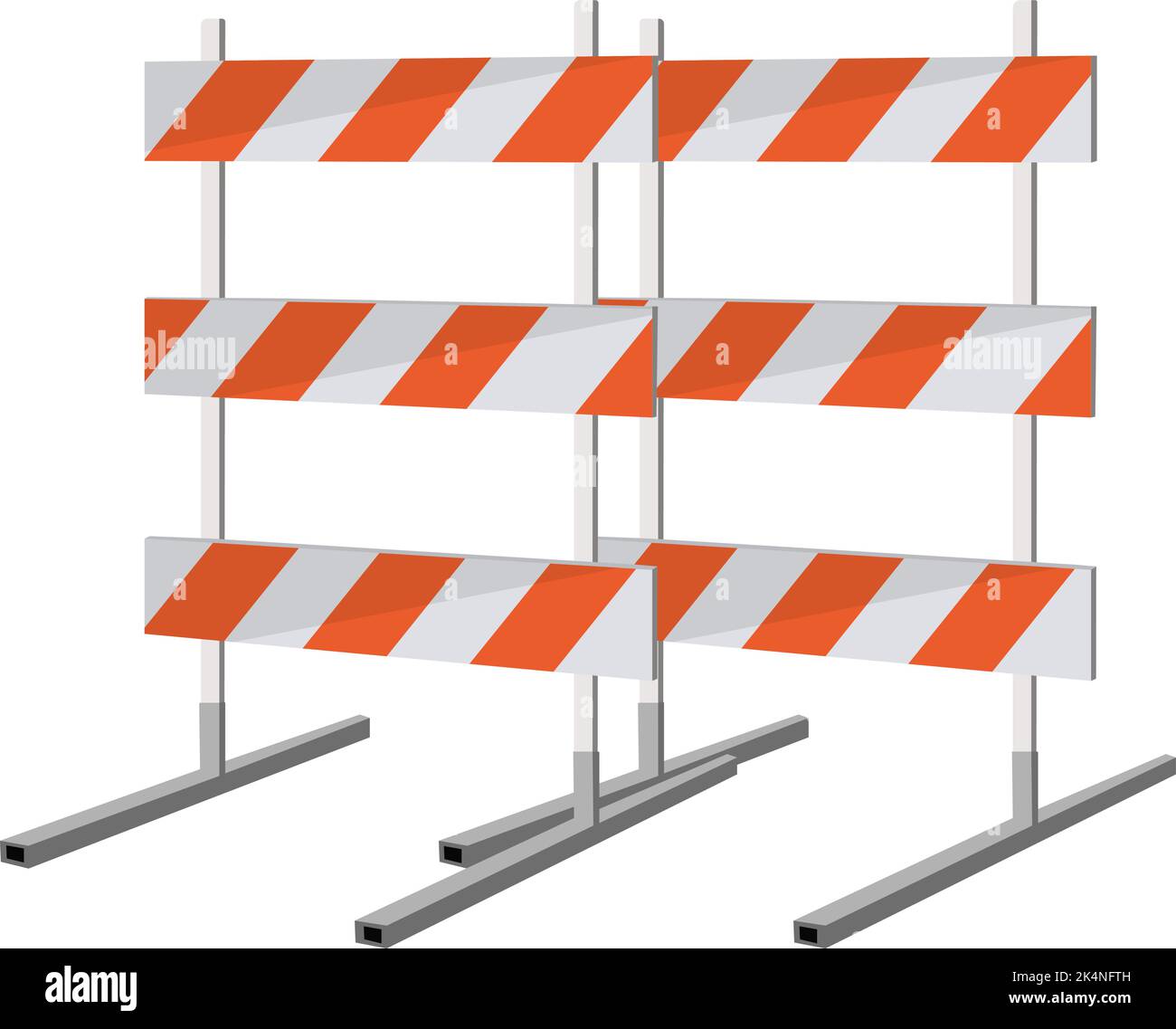 Road closed traffic on Stock Vector Images - Alamy