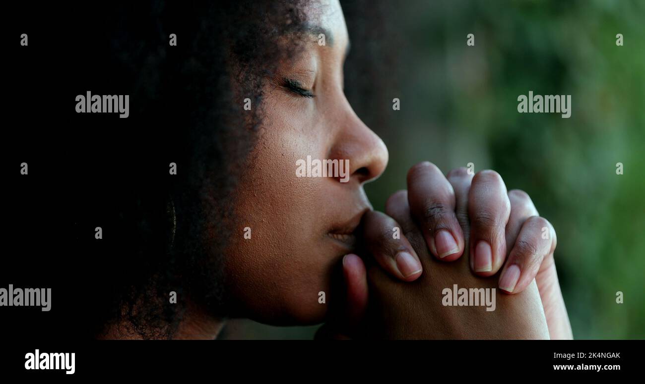 Woman seeking forgiveness hi-res stock photography and images - Alamy