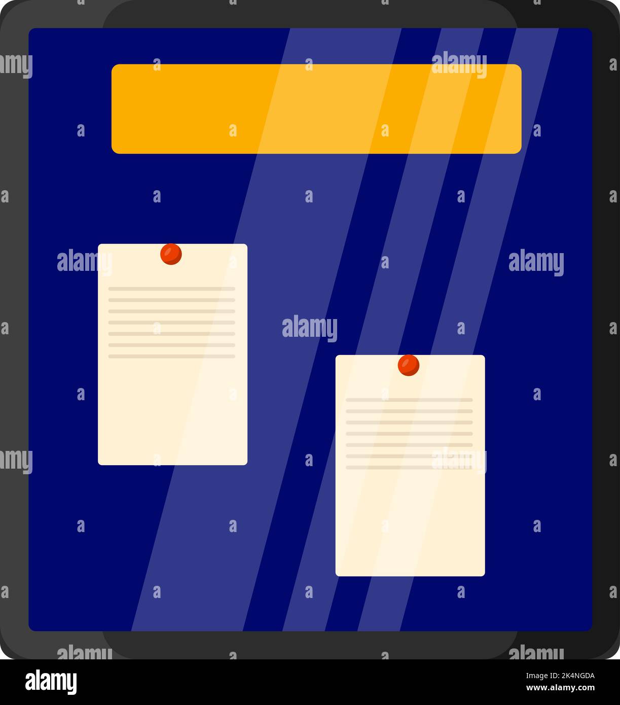 Blue notice board hi-res stock photography and images - Alamy