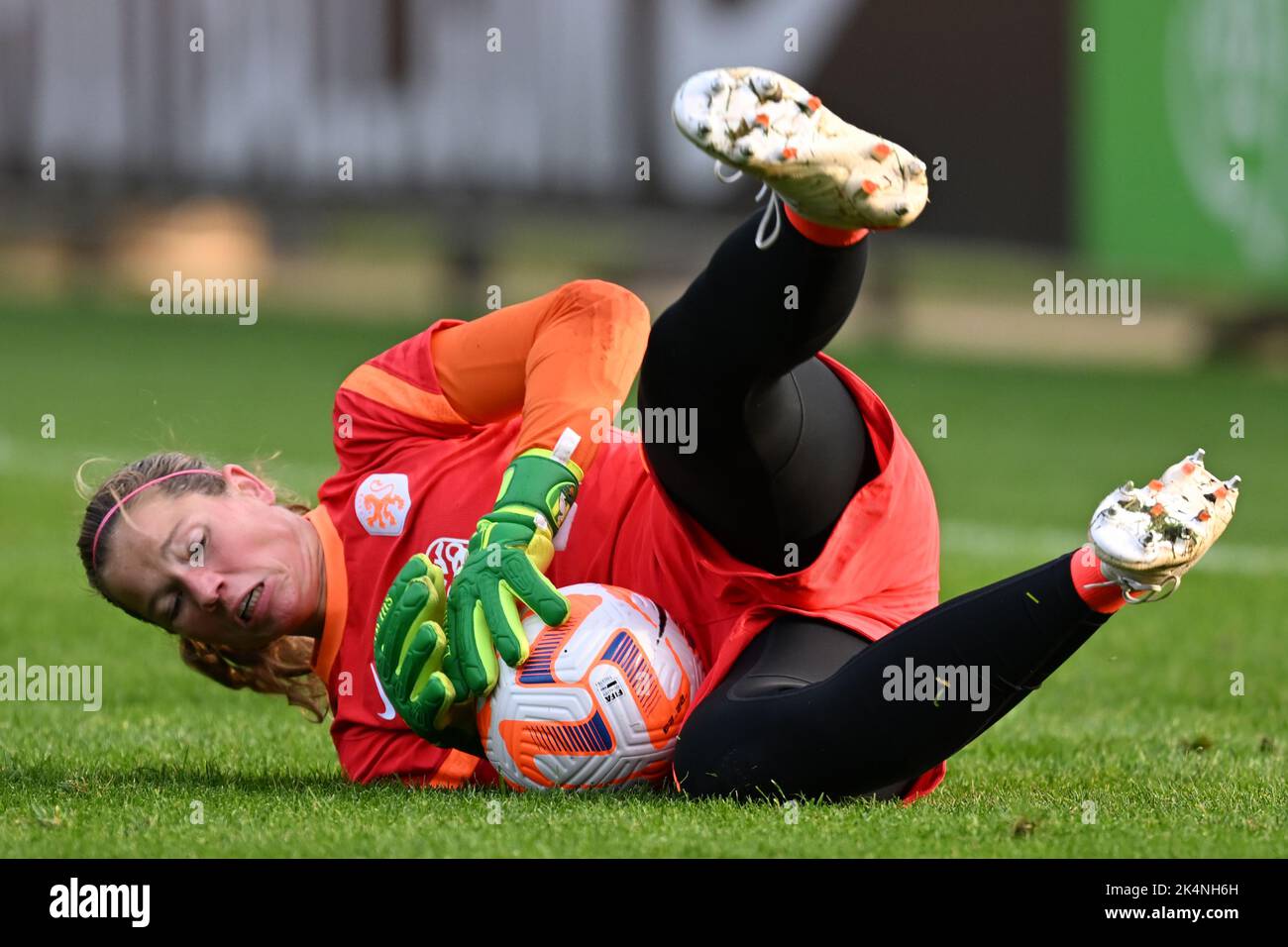 ZEIST - Netherlands, 03/10/2022, ZEIST - Holland women goalkeeper ...