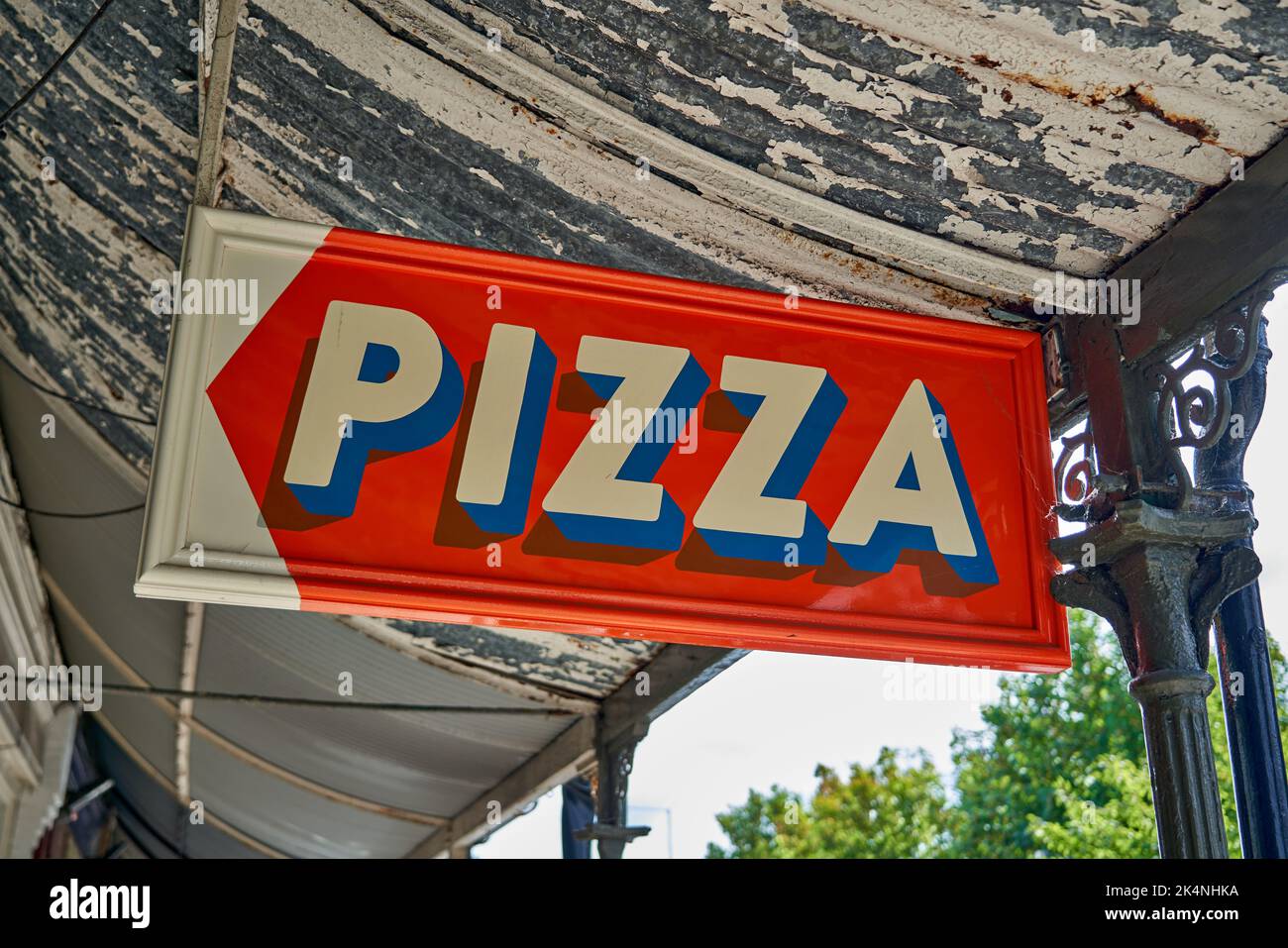 Food display sign hi-res stock photography and images - Alamy