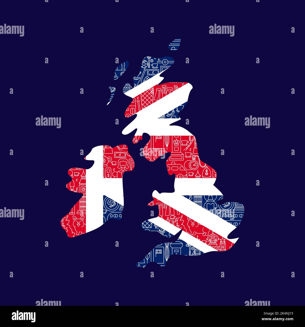 Great britain england big Stock Vector Images - Alamy