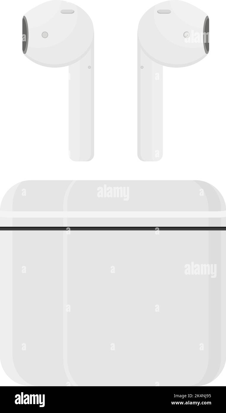 Apple air pods Stock Vector Images - Alamy