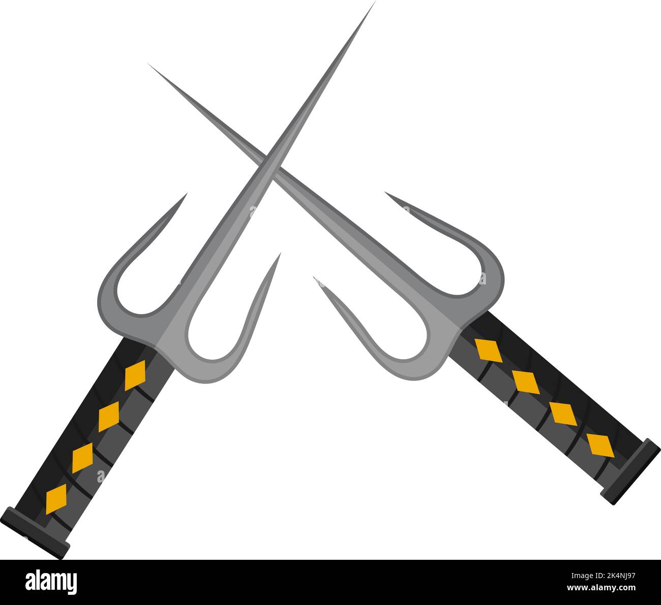 Japan of trident Stock Vector Images - Alamy