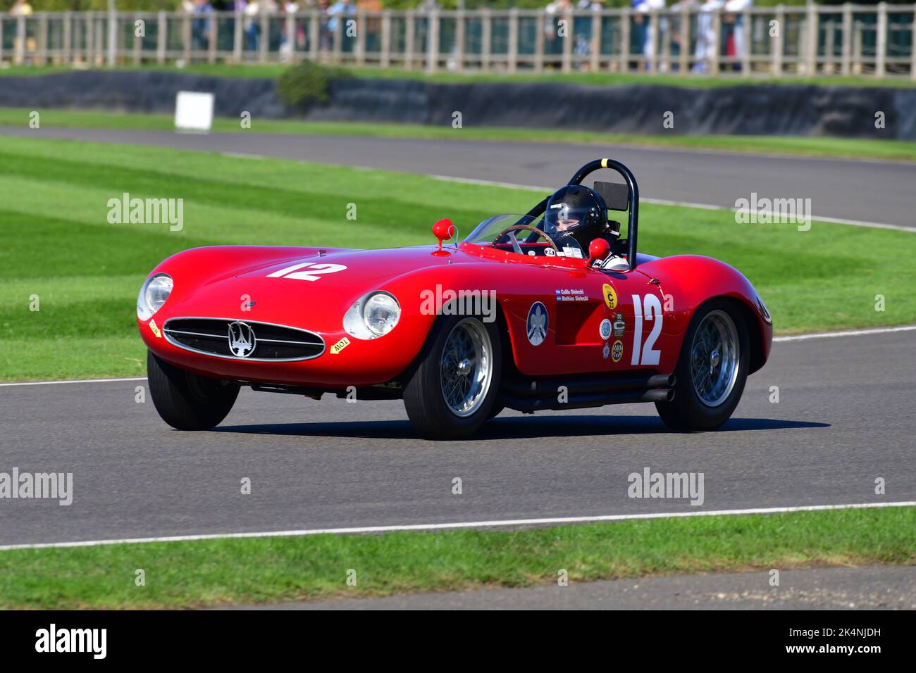 Mathias Sielecki, Maserati A6GCS, Madgwick Cup, 20 minutes of racing ...