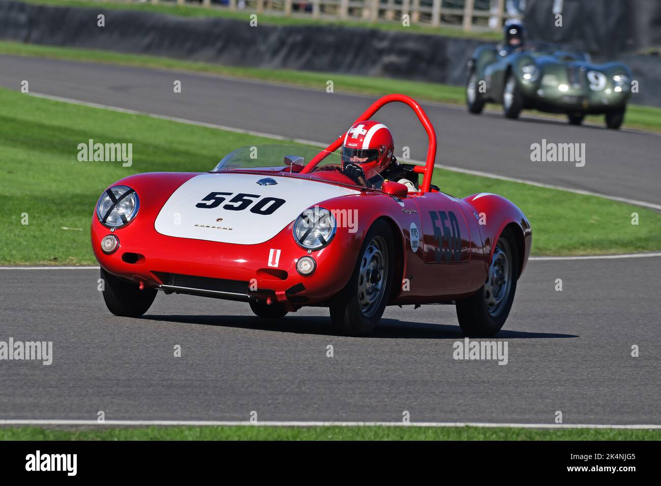Urs Beck, Porsche 550 Spyder, Madgwick Cup, 20 minutes of racing for ...