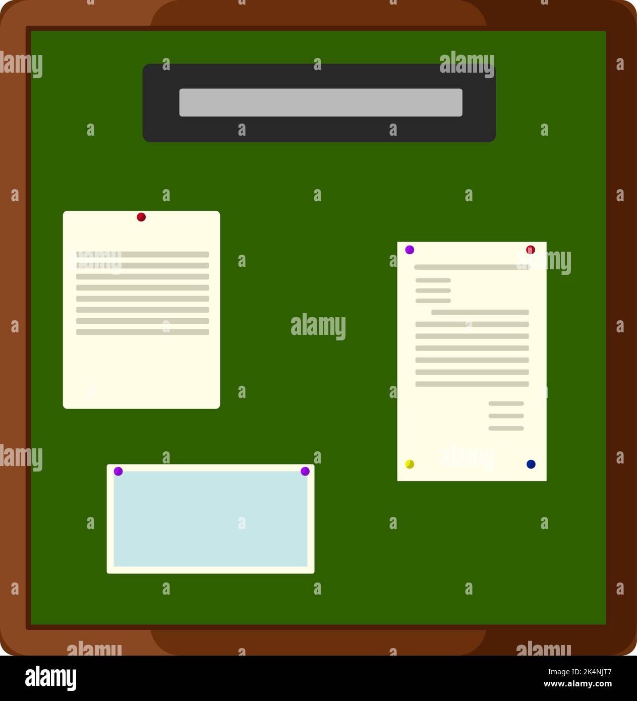 Office notice board hi-res stock photography and images - Alamy