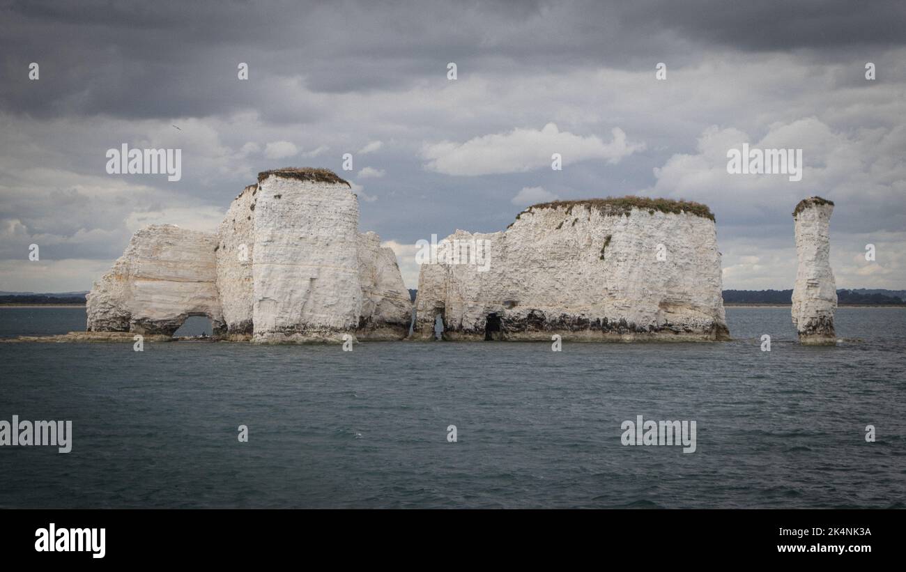 Chalk Cliff Stacks Stock Photo - Alamy