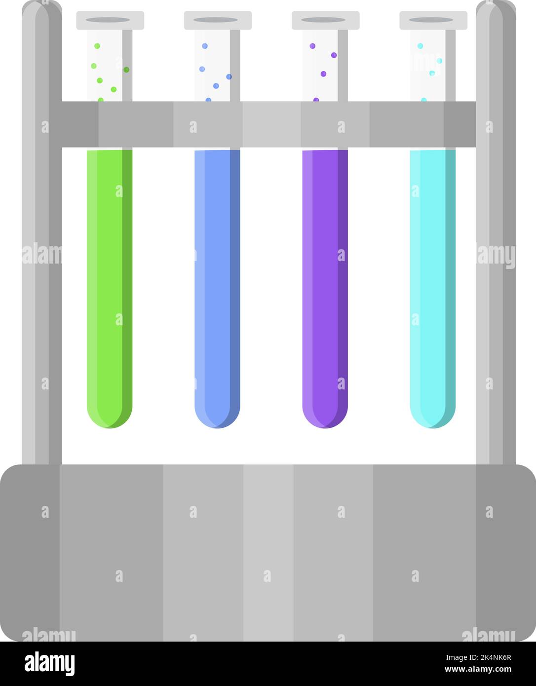 Science lab, illustration, vector on a white background Stock Vector ...