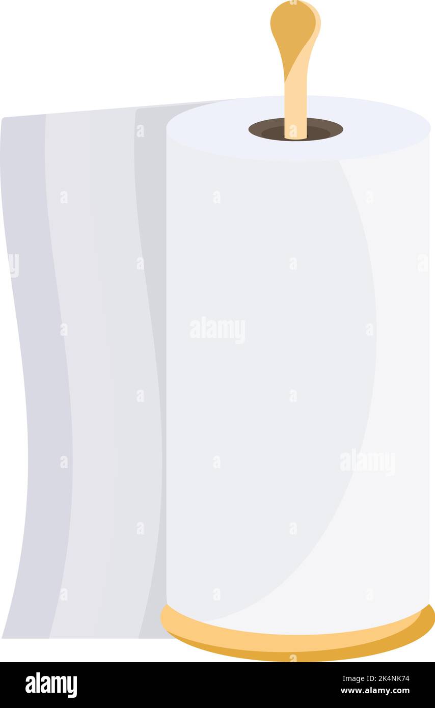 Kitchen roll paper towel Stock Vector Images - Alamy