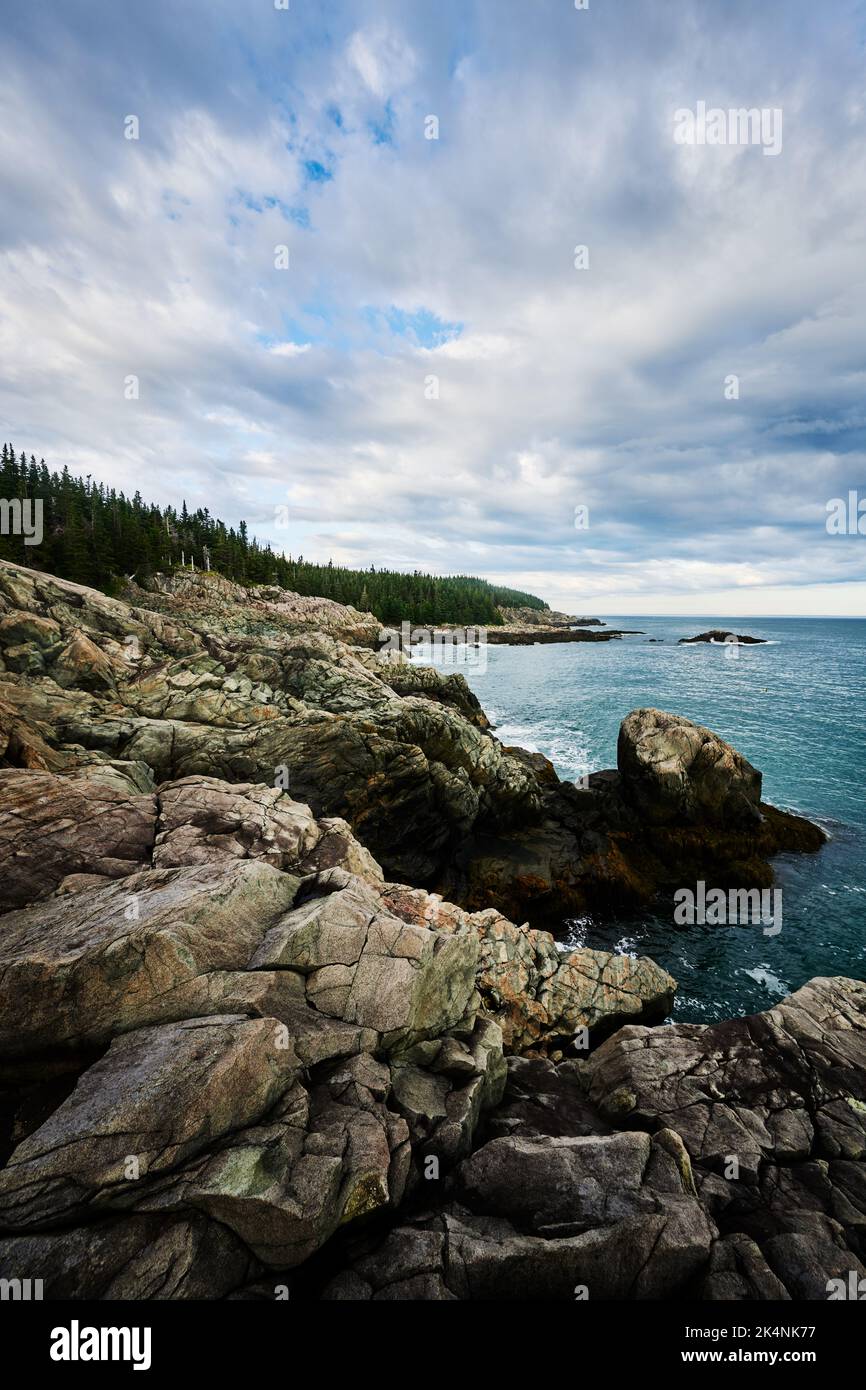 Cutler coast trail hi-res stock photography and images - Alamy