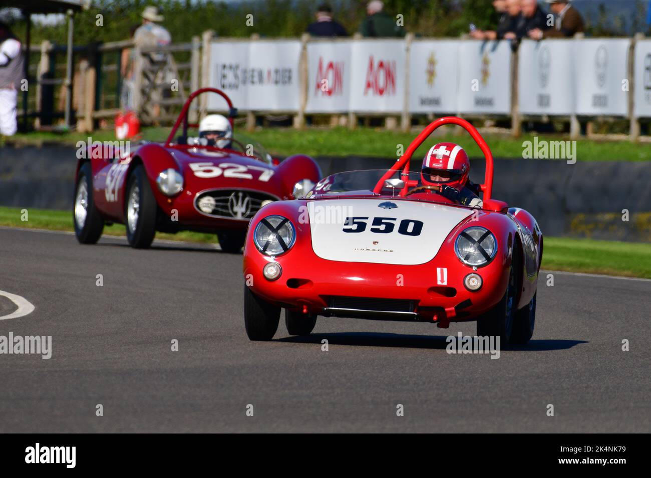 Urs Beck, Porsche 550 Spyder, Madgwick Cup, 20 minutes of racing for ...