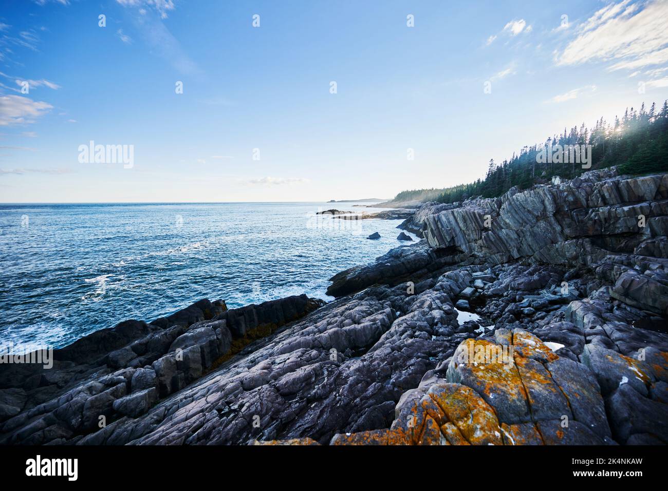 Coastline coast maine seascape hi-res stock photography and images - Alamy