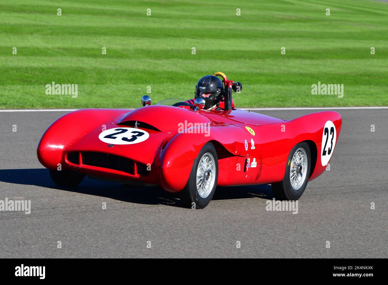 Malcolm Paul, Lotus-Bristol Mk X, Madgwick Cup, 20 minutes of racing ...