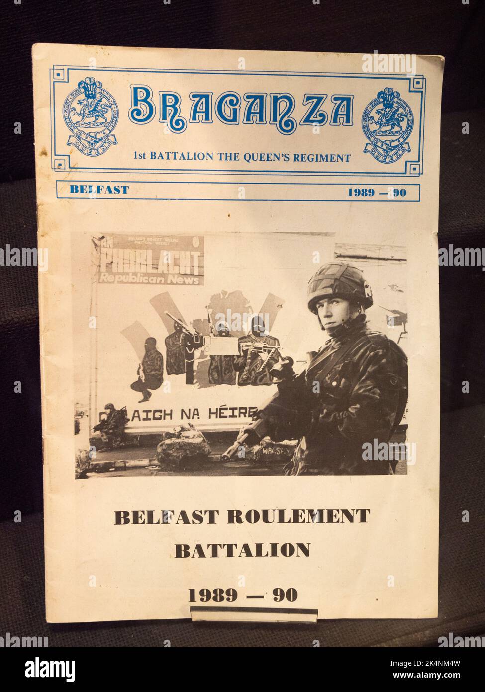 The 'Braganza", the 1st Battalion the Queens Regiment" magazine from ...