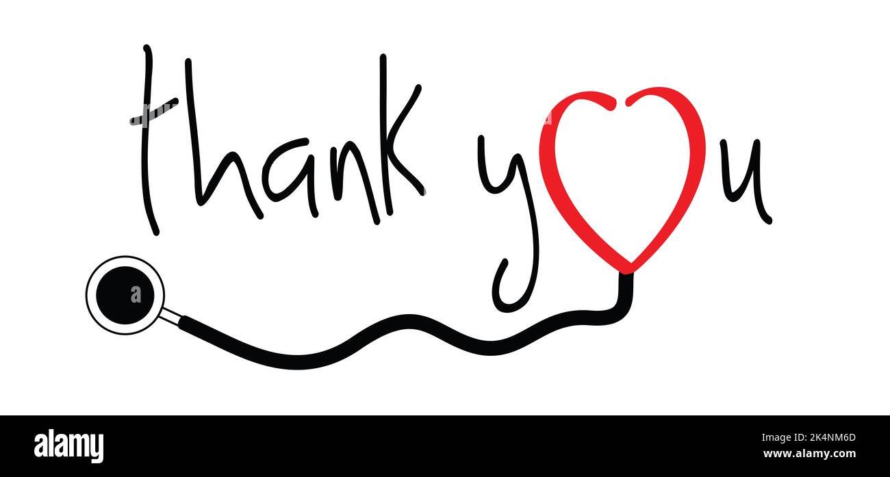 Slogan Thank you nurse. with stethoscope sign on 12 may. Medical health ...