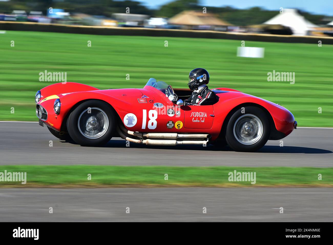 Manuel Elicabe, Maserati A6GCS, Madgwick Cup, 20 minutes of racing for ...