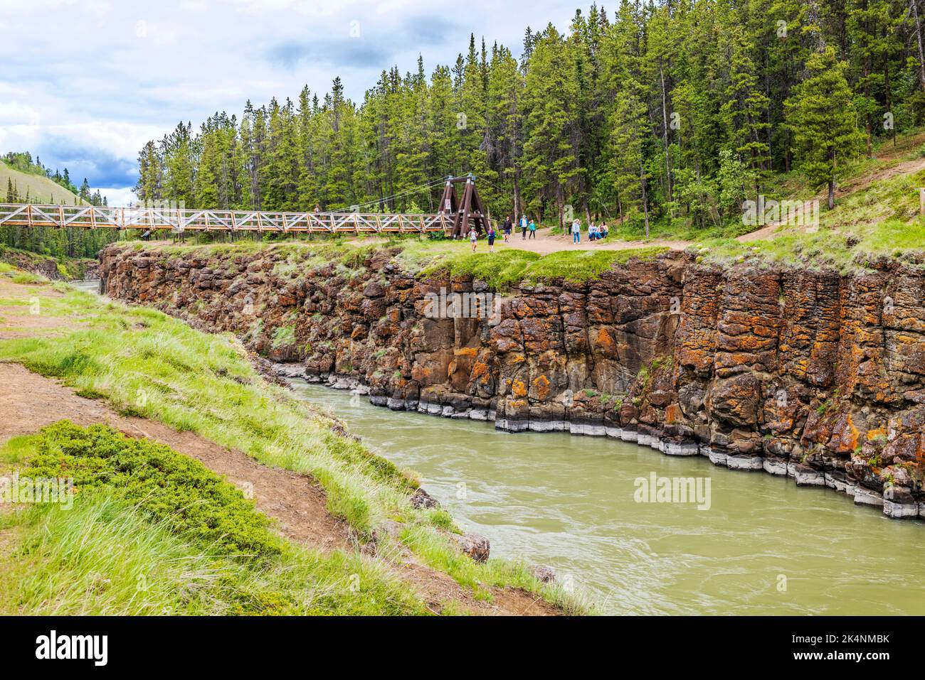Basalt rock bridge hi-res stock photography and images - Alamy