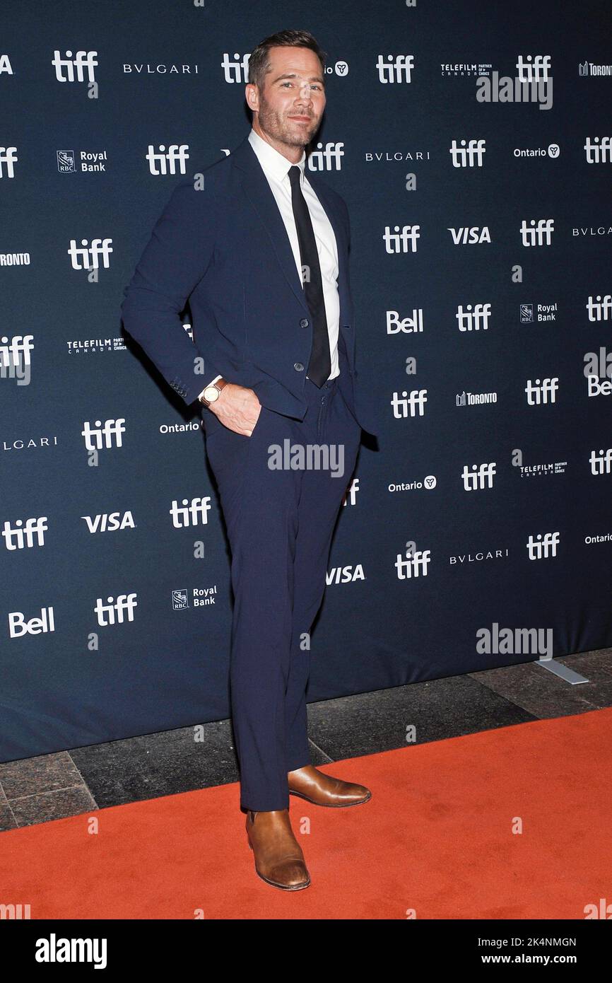 09 September 2022 - Toronto, Ontario, Canada - Luke Macfarlane. 2022 ...