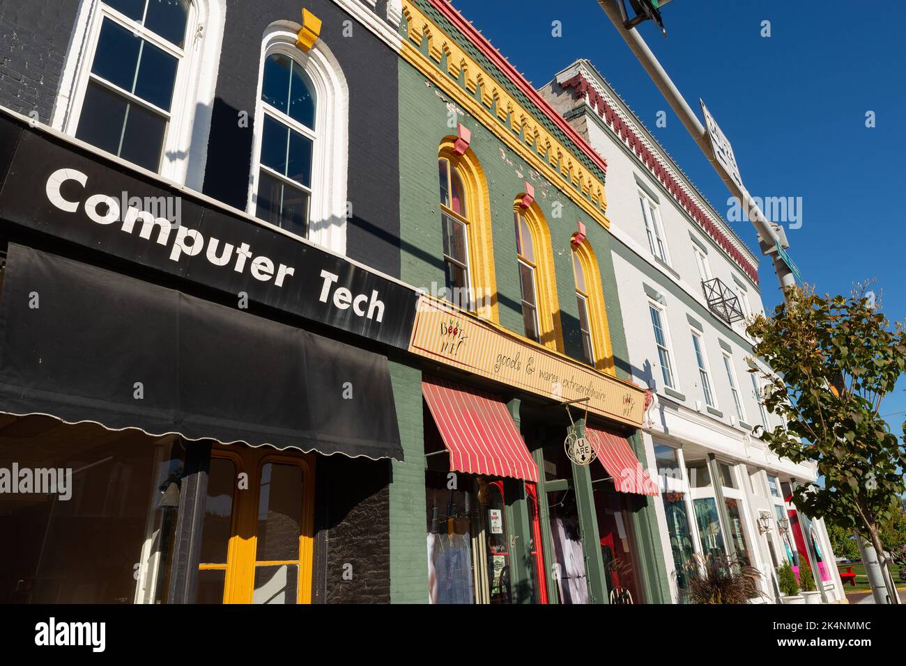 Princeton, Illinois - United States - October 3rd, 2022: Colorful old ...