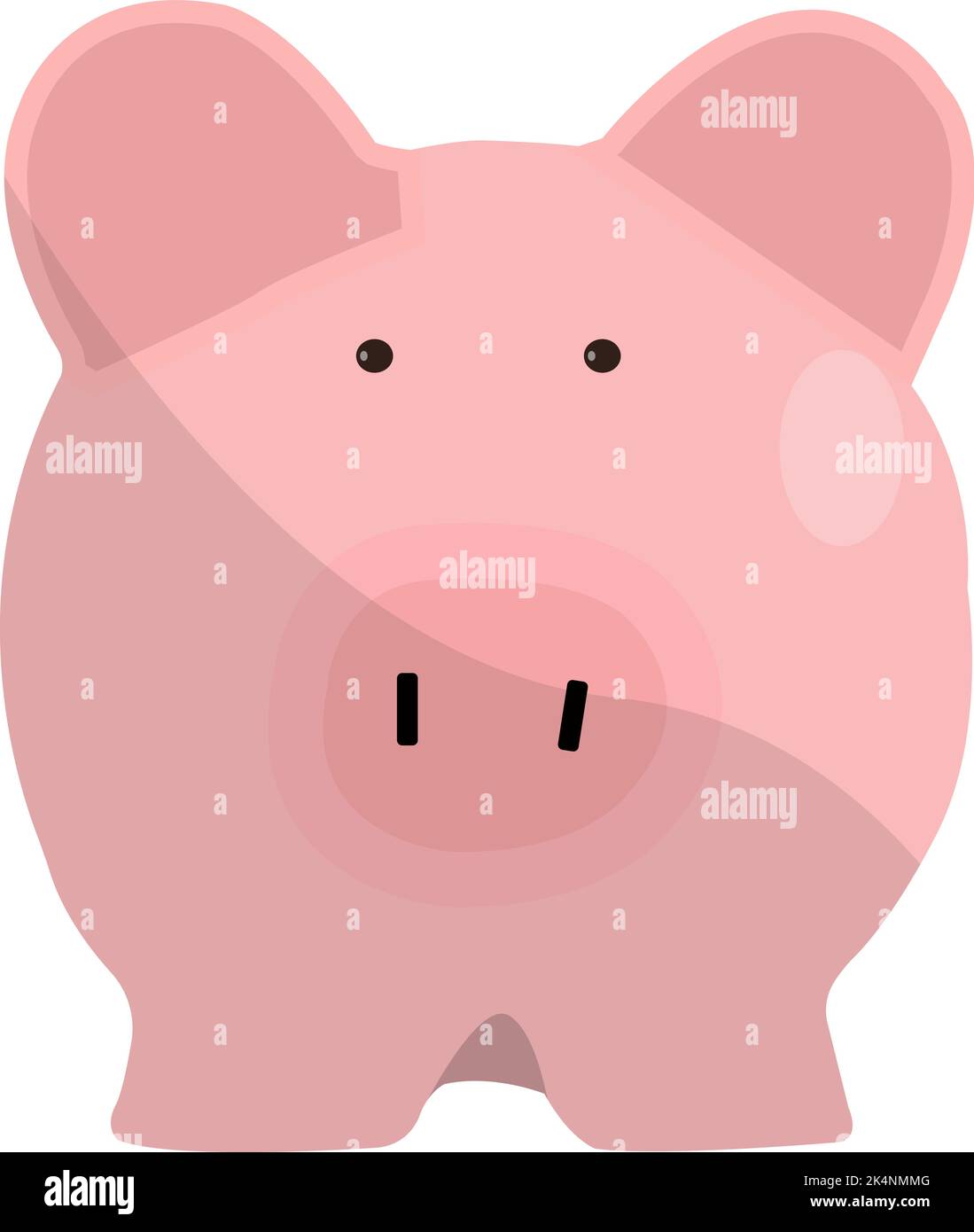 Piggy bank, illustration, vector on a white background Stock Vector Image & Art - Alamy